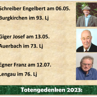 Totengedenken 2023 – OÖ LJV